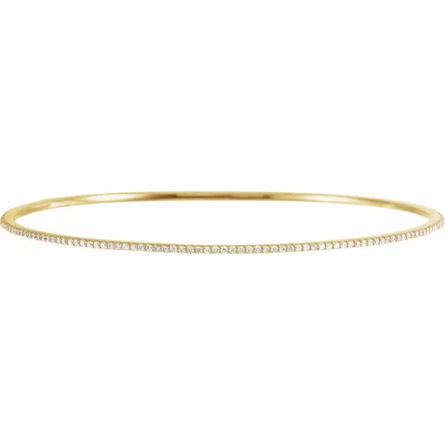 Diamond Stacker Bangle – Dallas Diamond Bar