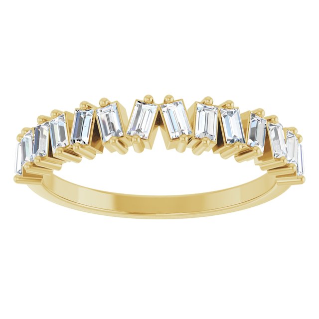 Diamond Baguette Band – Dallas Diamond Bar