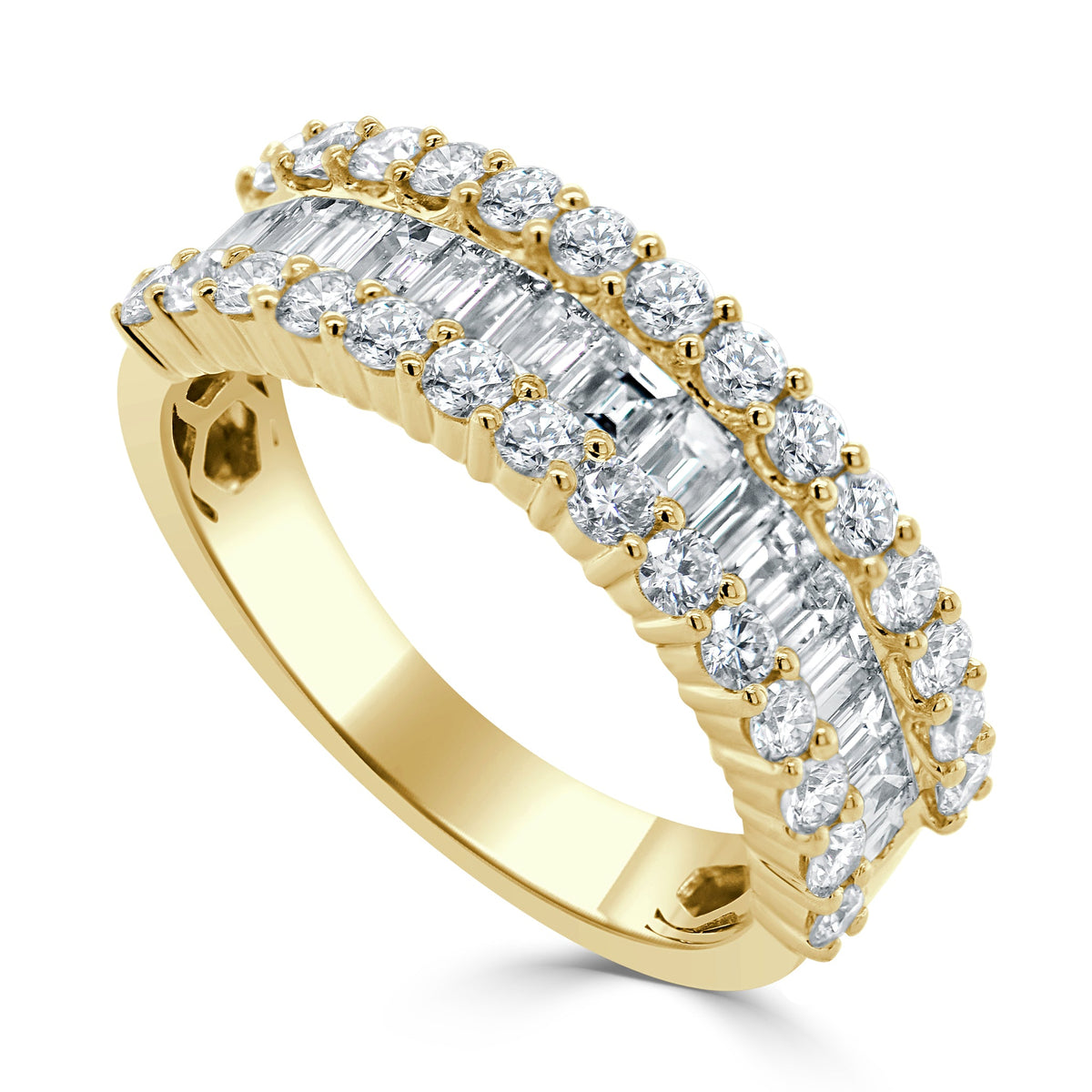 Diamond "Cosmopolitan" Band – Dallas Diamond Bar