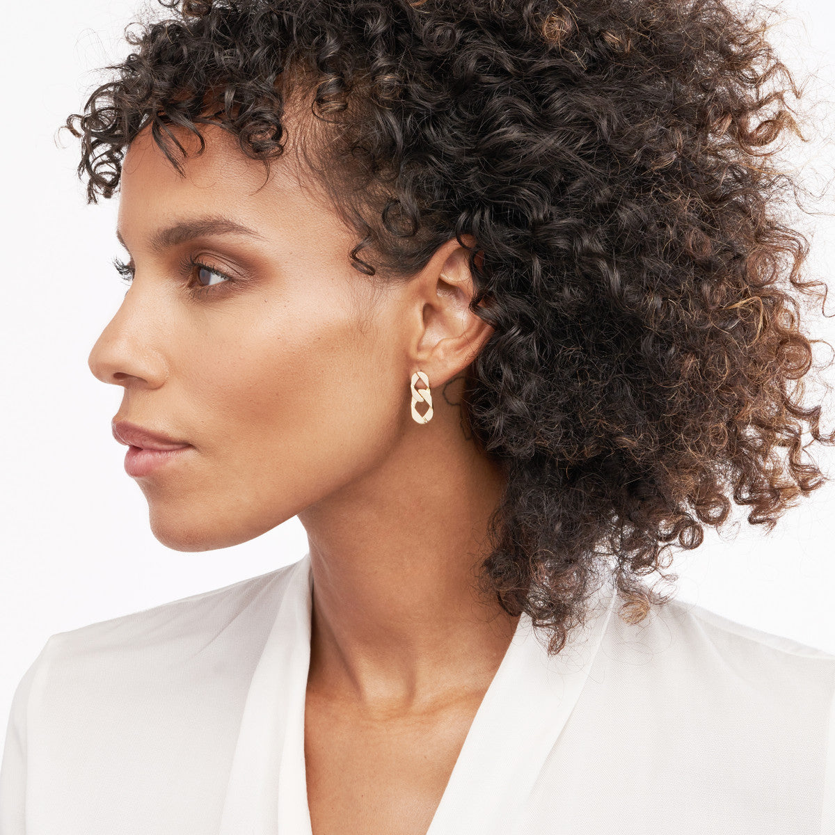 Graduated Chain Link Earrings – Dallas Diamond Bar