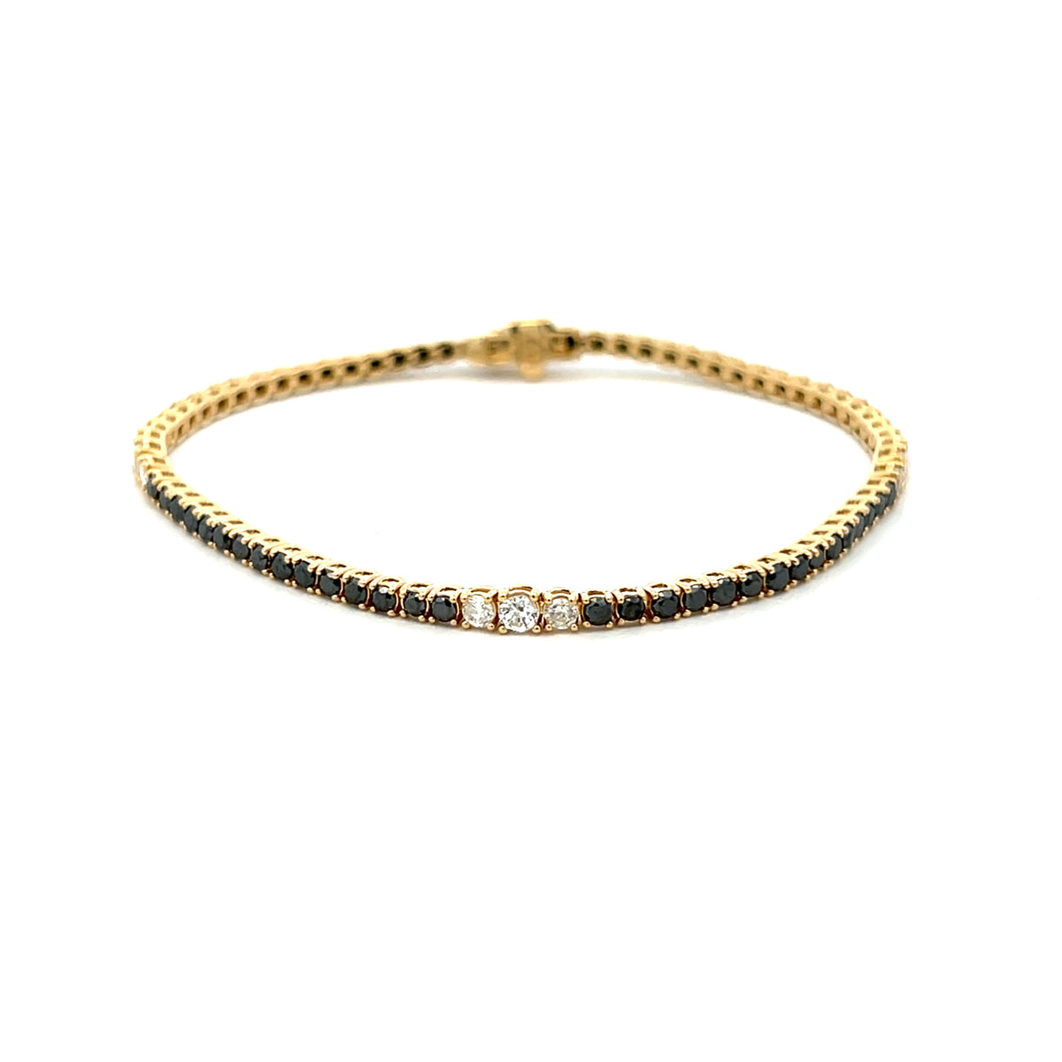Black Diamond Tennis Bracelet – Dallas Diamond Bar