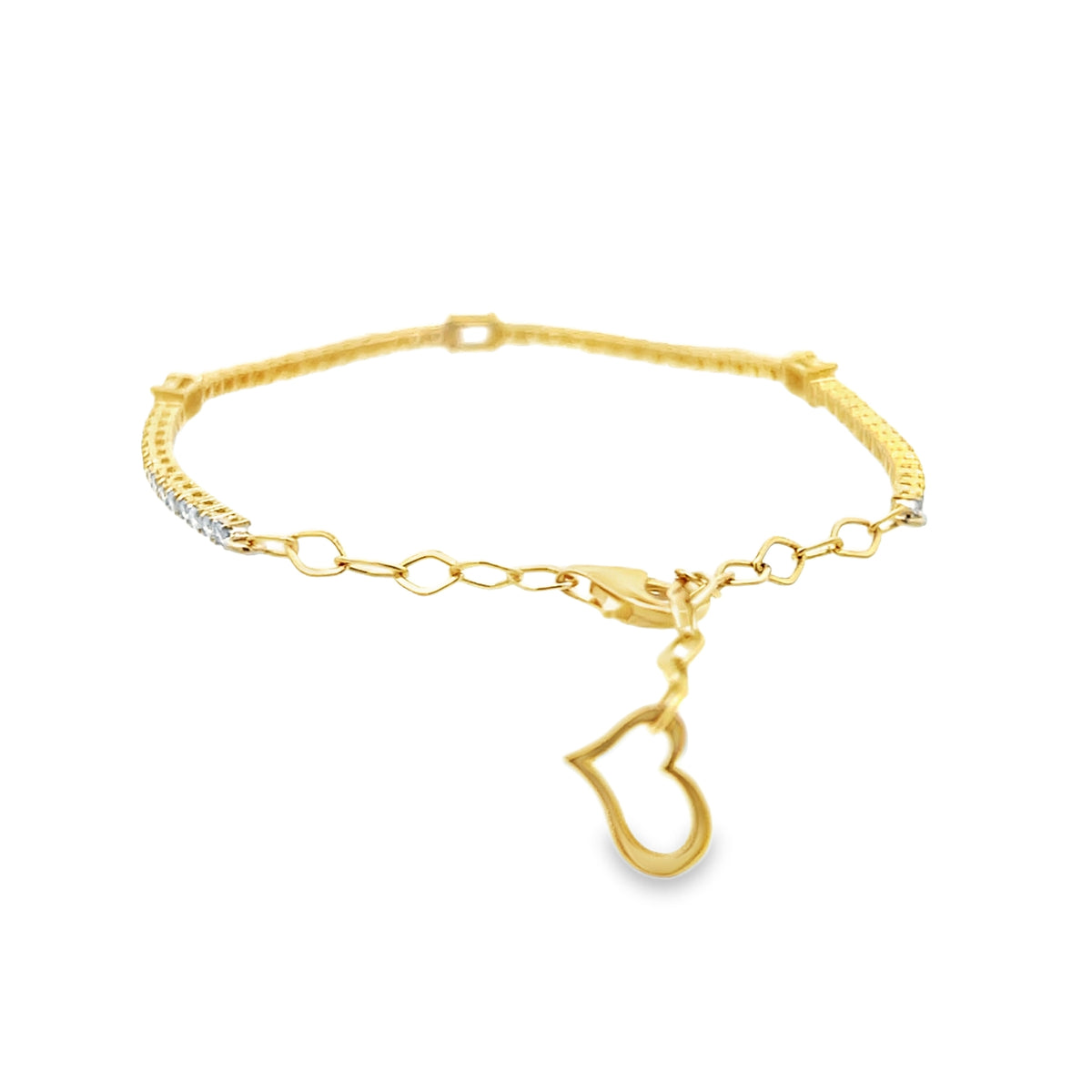 Triple Emerald Cut Diamond Adjustable Tennis Bracelet – Dallas Diamond Bar