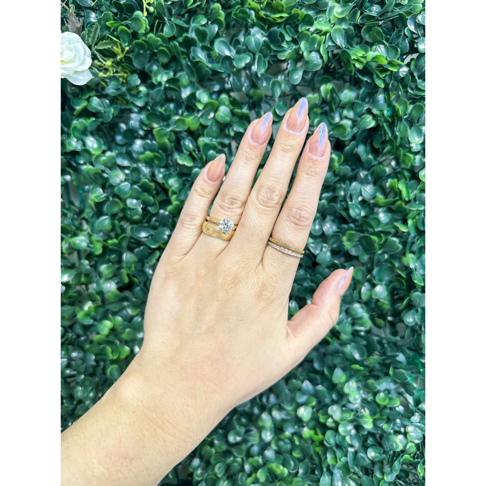 Graduated Double-Band With Coin Edge – Dallas Diamond Bar